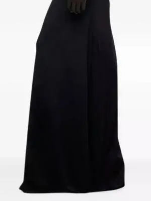 Victoria Beckham Ruched Long-sleeve Maxi Dress