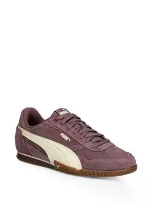 PUMA Bella Donna Logo-patch Calf Suede Sneakers