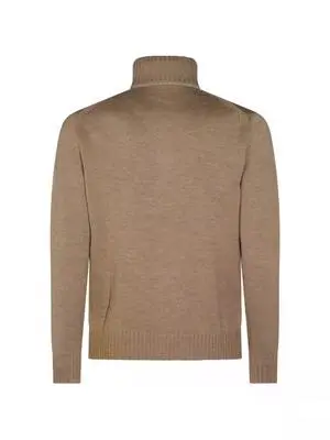 ZANONE Button-up Ribbed-trim Virgin Wool Sweater