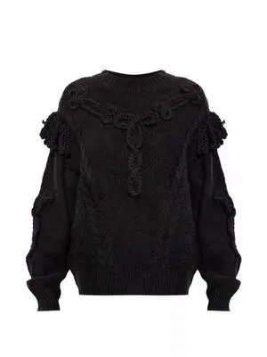 MARANT ETOILE Katria Cable-knit Sweater