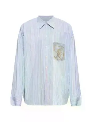 Dolce & Gabbana Striped Poplin Shirt