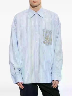 Dolce & Gabbana Striped Poplin Shirt