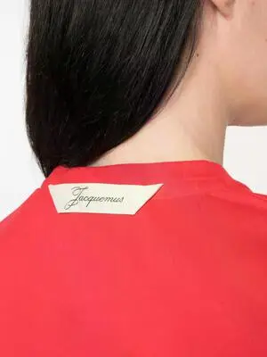 Jacquemus Rond Carre Logo-patch T-shirt