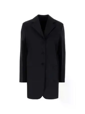JIL SANDER Single-breasted Notched-lapel Coat