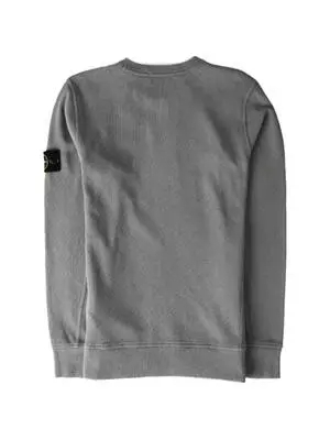 Stone Island 6100017 Organic Cotton Interlock Regular-fit Crew-neck Sweatshirt