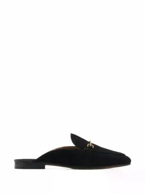 Sam Edelman Linnie Bit Horsebit Suede Loafers