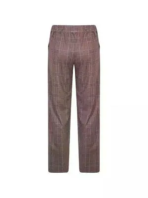 WHYCI Check-pattern Trousers
