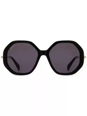 Max Mara Geometric Frame Sunglasses