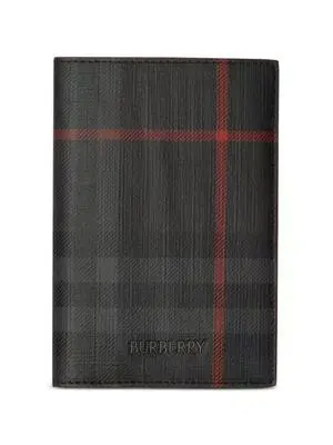 Burberry Logo-detail Passport Holder - Black