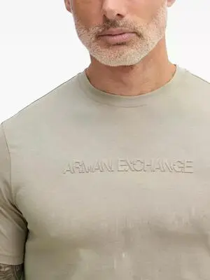 Armani Exchange Logo-embossed T-shirt