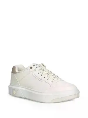 Armani Exchange Logo-plaque Platform Sneakers