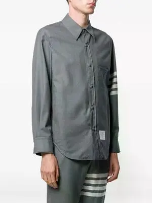 Thom Browne 4-bar Wool Overshirt