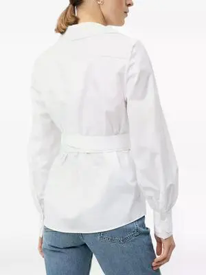 BOSS Regular-fit Blouse With Wrap Front