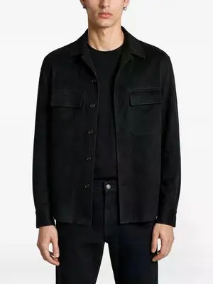 Zegna Suede Elbow-patch Jacket