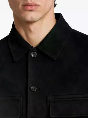 Zegna Suede Elbow-patch Jacket