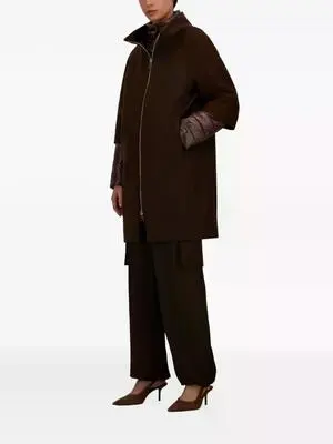 Herno Nylon-ultralight Bib Wool Coat