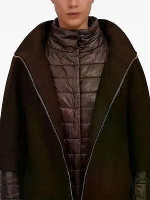Herno Nylon-ultralight Bib Wool Coat