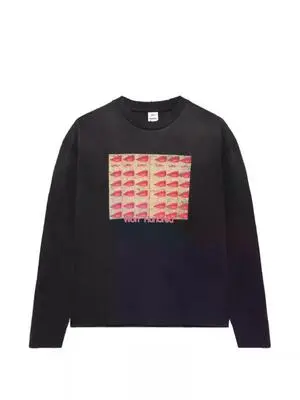 WON HUNDRED Steven Kisses Long-sleeve T-shirt - Black