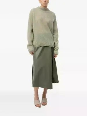 BOSS Alpaca-blend Sweater With Mock Neck