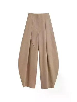 Jacquemus The Ovalo Fluid Pants - Neutrals