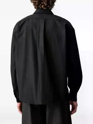 Rains Logo-embroidered Pocket Shirt