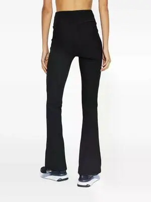 EA7 Ribbed Flared Track Pants