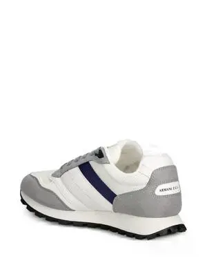 Armani Exchange Low-top Sneakers With Logo Print