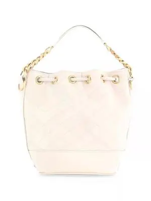 Saint Laurent Emmanuelle Quilted Leather Small Bucket Bag