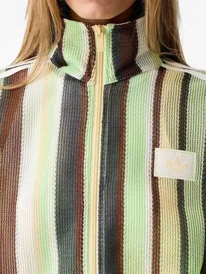 Adidas Striped Zip-up Sweatshirt