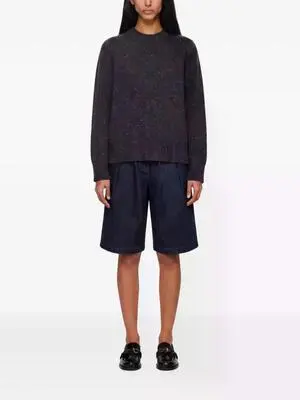 Loulou De Saison Baltra Crew Neck Sweater - Grey