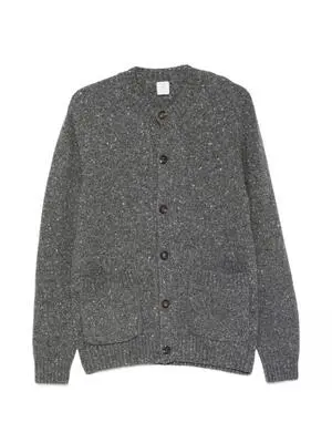Eleventy Marl Knit Button-up Cardigan