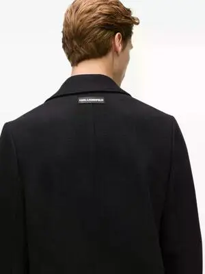 Karl Lagerfeld Wool-blend Long Coat