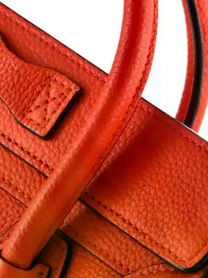 Celine Luggage Bag Grainy Leather Nano Crossbody Bag