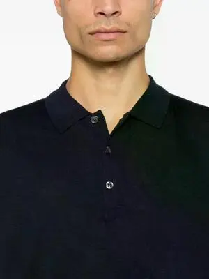 John Smedley Belpert Long-sleeve Polo Sweater