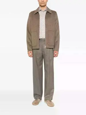 Eleventy Polka-dot Cotton Shirt