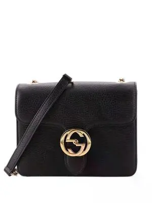 Gucci Interlocking Leather Shoulder Bag