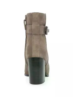Tory Burch Turnlock Suede Ankle Boots