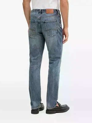 Armani Exchange Whiskering Effect Jeans