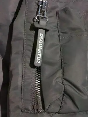 Dsquared2 Logo-patch Bomber Jacket