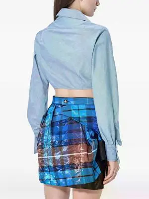 VIVIENNE WESTWOOD Asymmetrical Cropped Shirt