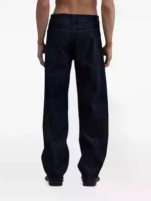 Eckhaus Latta Bend Bowed-leg Jeans