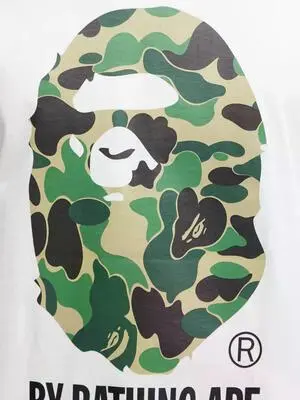 A BATHING APE Ape Head Logo-print T-shirt