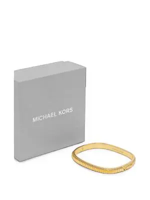 Michael Kors Crystal-embellished Fluted Bracelet