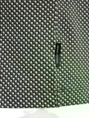 Armani Exchange Geometric-print Polo Shirt