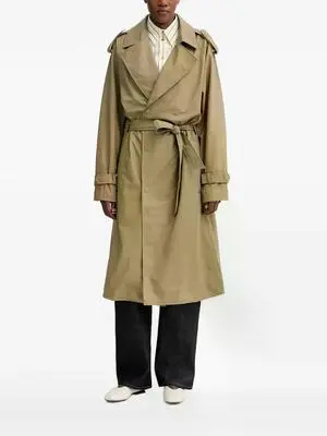 Rains Double-breasted Belted Trench Coat