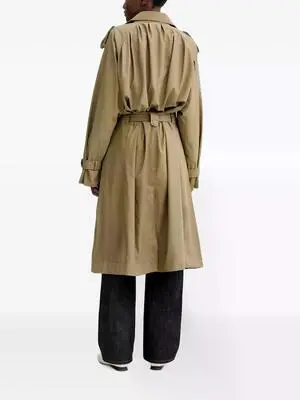 Rains Double-breasted Belted Trench Coat