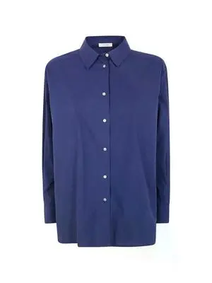 JCSOPHIE Long-sleeved Button-down Shirt - Blue