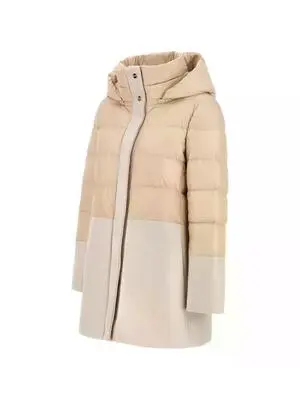 Herno Panelled Hooded Coat