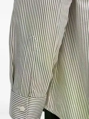 Armani Exchange Vertical-stripe Long-sleeve Shirt