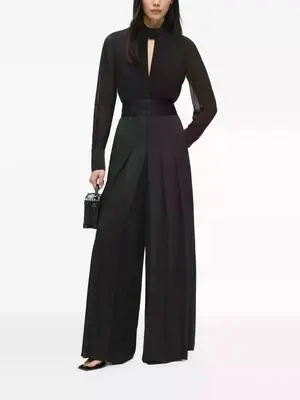 Karl Lagerfeld Pleated Jumpsuit